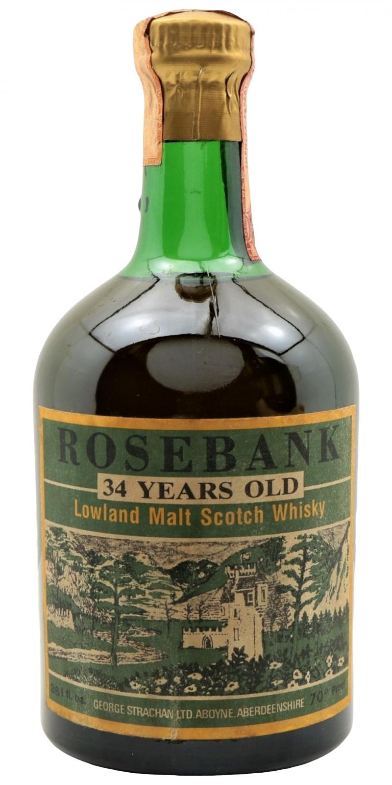 ROSEBANK 34 Year Old George Strachan 1970s