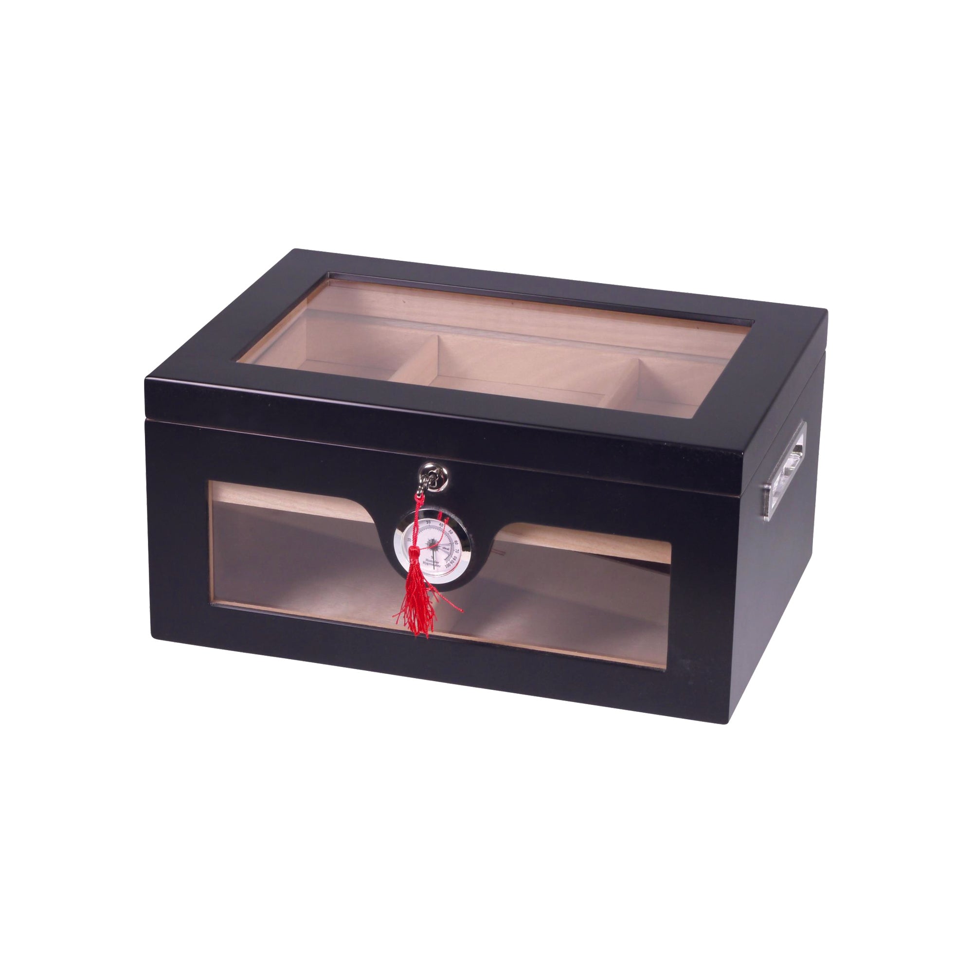 HAUSER Humidor black matte